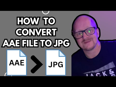 How To Convert AAE To JPG In Windows 11 - Full guide