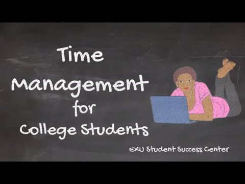 Time Management for College Students