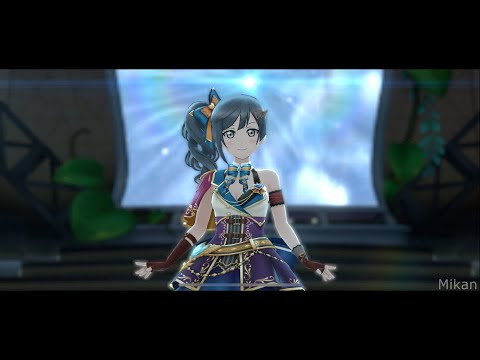 Aoi Canaria - Fes 3 Setsuna / Magician of the Fiery Flame Setsuna Blue Recolor - LLSIFAS