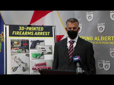 ALERT LETHBRIDGE: Man Suspected of 3D-Printing Firearm Parts