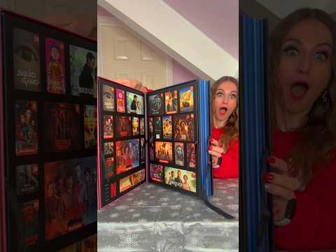 [ASMR] UNBOXING THE *WORLDS BIGGEST* NETFLIX ADVENT CALENDAR 2024!!???⁉️ (WATCH NOW!!?) #Shorts