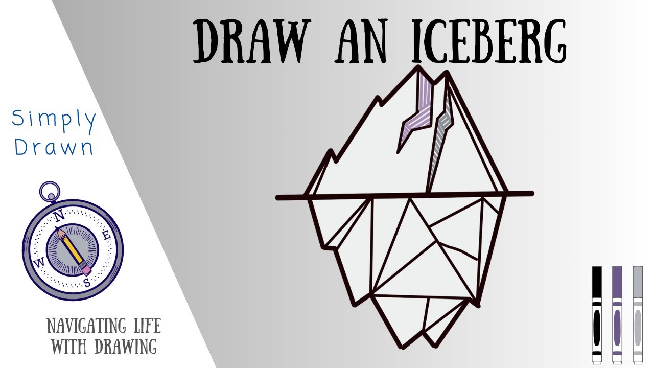 Exploring Depth: How to Draw an Iceberg