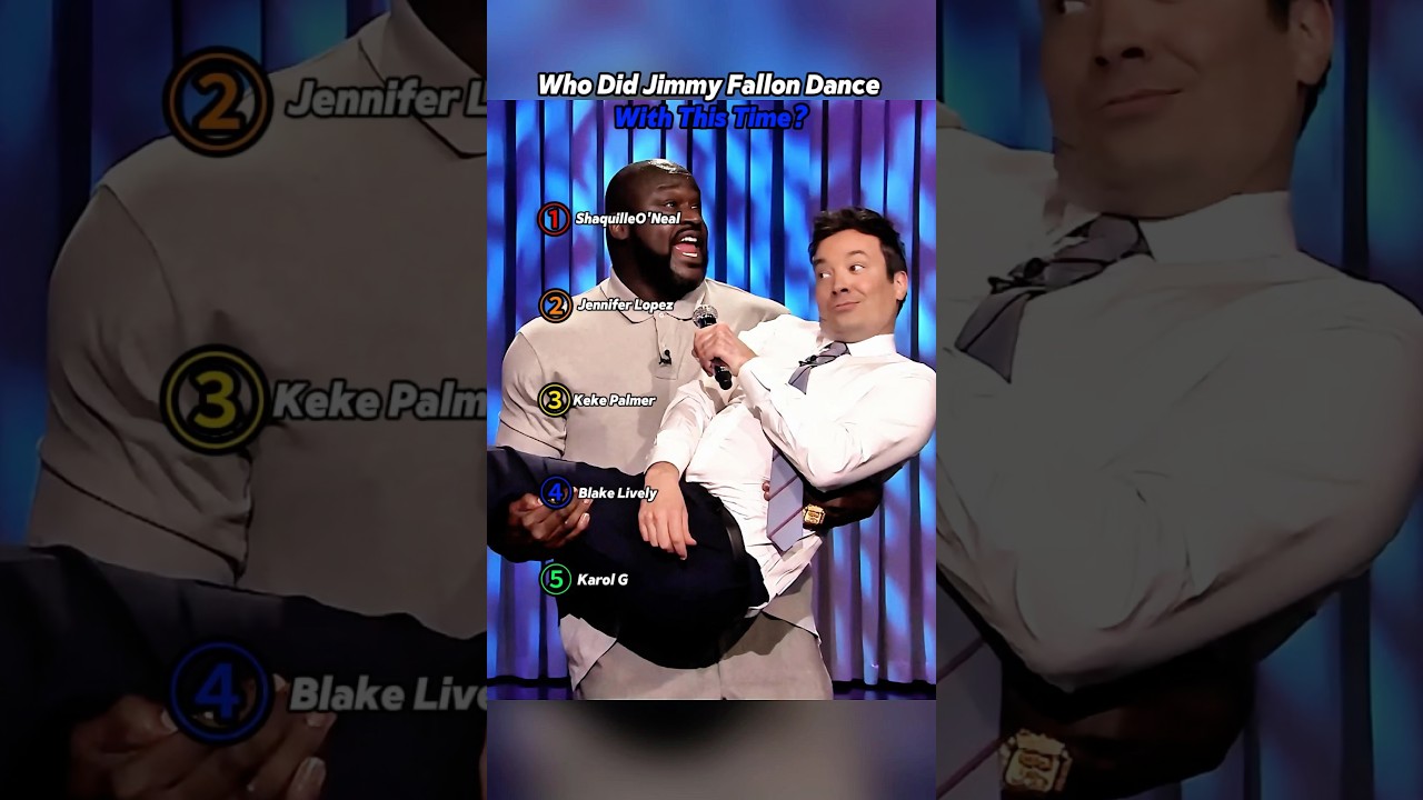 Who Did Jimmy Fallon Dance With This Time? #youtube