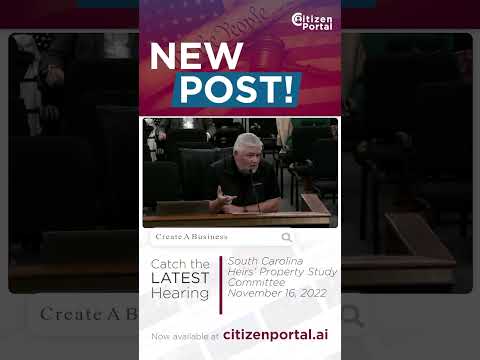 South Carolina | Heirs' Property Study Committee November 16, 2022