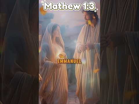 Why Is THIS Name in Jesus’ Family Tree? | Matthew 1:3 Explained #bibleverse #bible #shorts #jesus