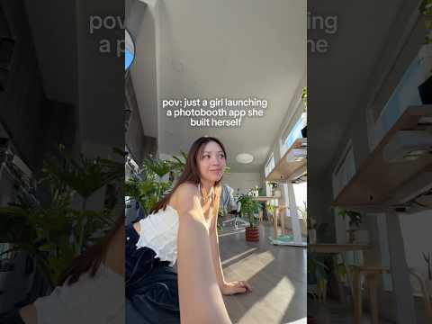 I built a photobooth app without coding 🤭