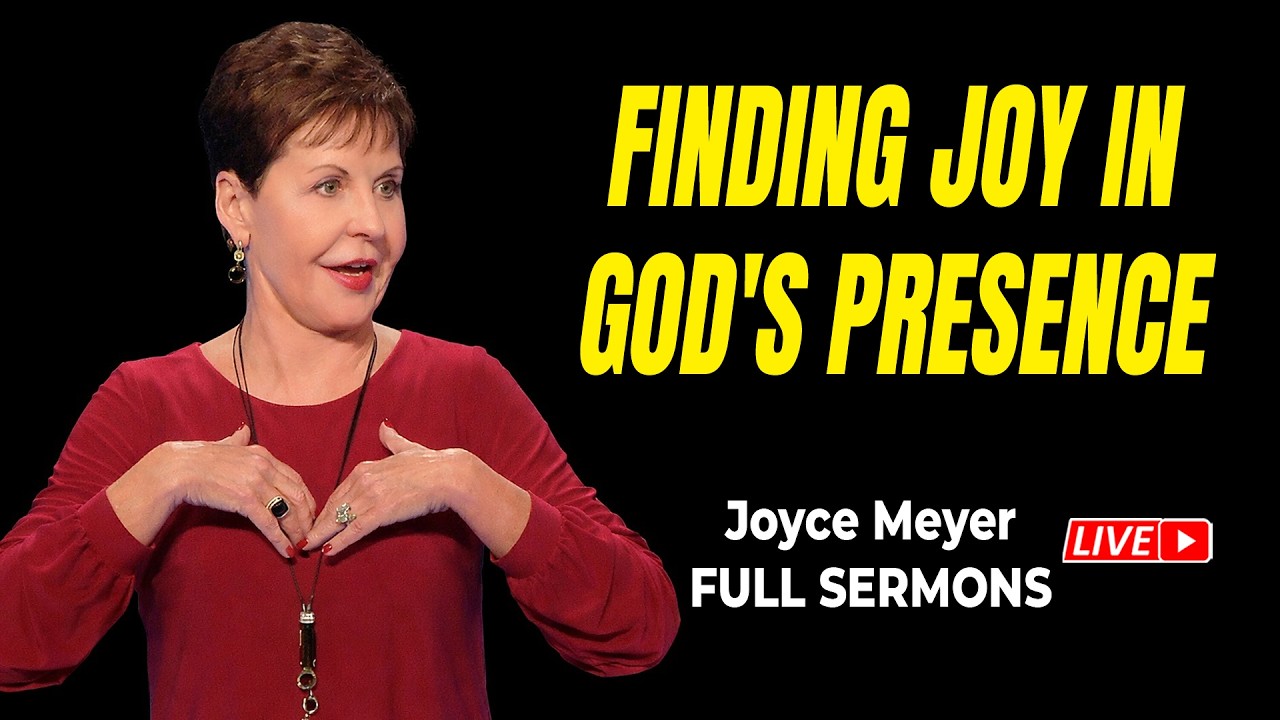 Joyce Meyer 🔴 Finding Joy In God's Presence 💝🍀 Best Sermons 2026!