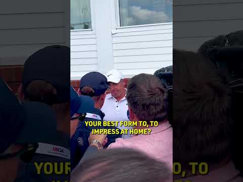Rory McIlroy talks resetting ahead of the Open Championship at Royal Portrush