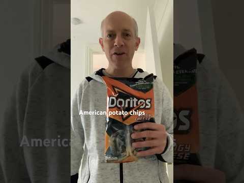 English vs American word, Crisps (#potatochips)