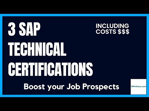 Top 3 SAP Technical Certifications To Get You Hired