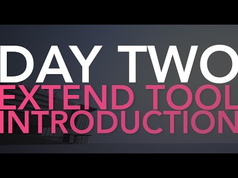 Day 2 — Extend tool — Preview of FormZ Fundamentals