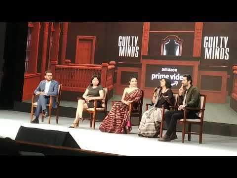'Guilty Minds' press conference: Shriya Pilgaonkar, Satish Kaushik, Shefali Bhushan