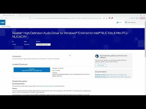 How To Install Intel High Definition Audio Driver in Windows 10/11 (2025)