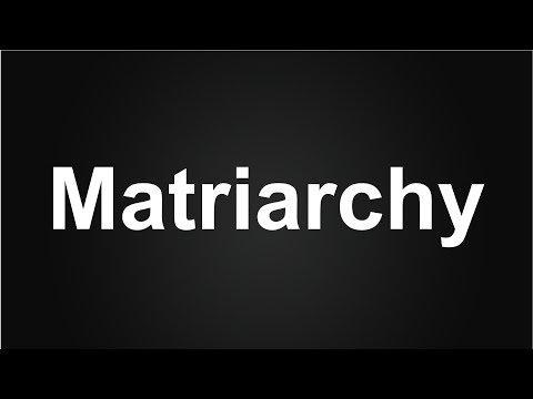 Matriarchy Meaning in Urdu, How to Matriarchy in English, Matriarchy Meaning in Hindi