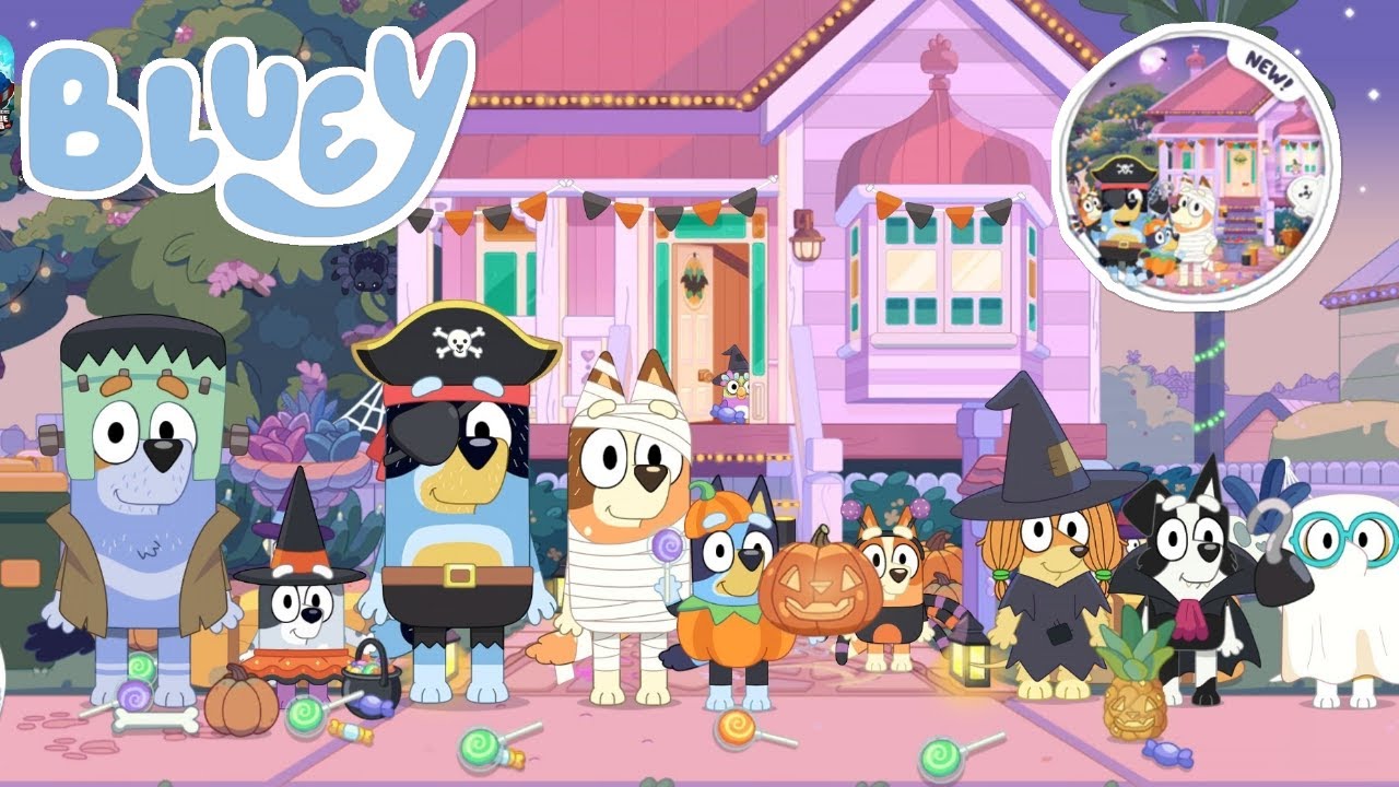 NEW Bluey Lets Play Halloween Update 🎃