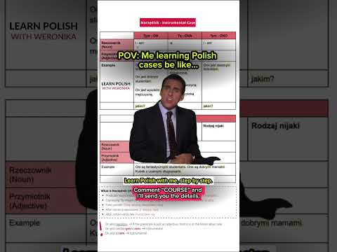 learning polish grammar be like