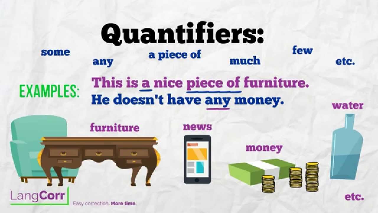 Nouns 7: Quantifying Uncountables