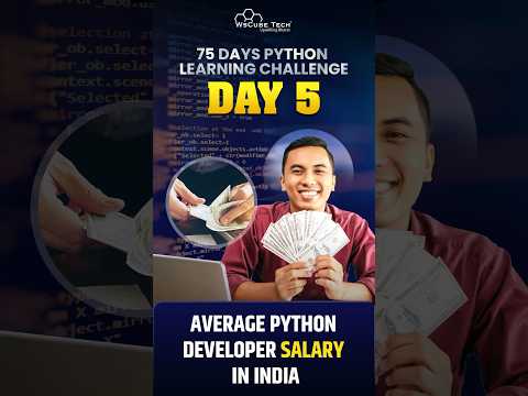 Learn Python Developer Salary Packages Reallity | Day 5 75 Hard Python Learning Challenge shorts ...