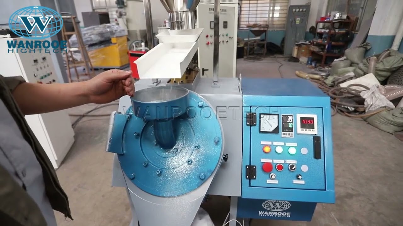 Molino pulverizador para plasticos de PE LDPE HDPE TPU TPEE PP PVC ETC