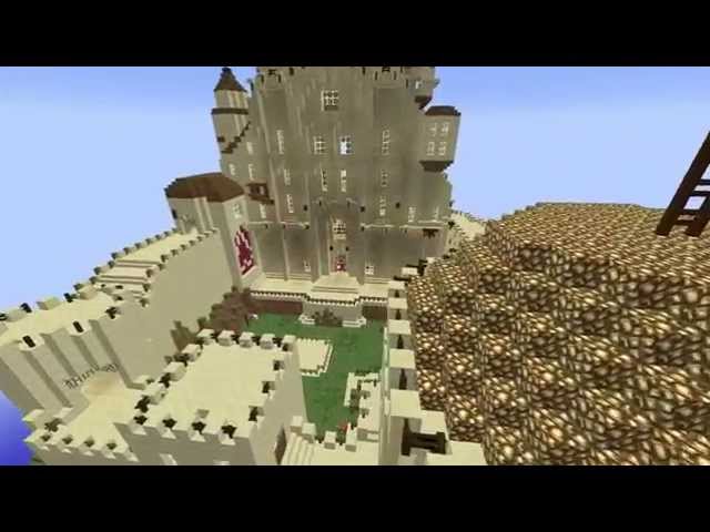 my take on Masyaf (part 1) Minecraft Map