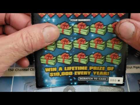 New Game,Set for the Holidays scratch off ticket.