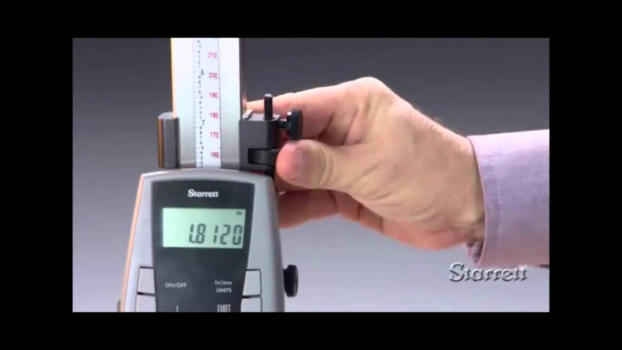 Starrett   3752 Electronic Height Gage