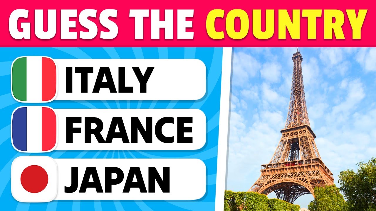 Guess the COUNTRY by its MONUMENT 🌎🤔🧠 | 40 Famous Landmarks