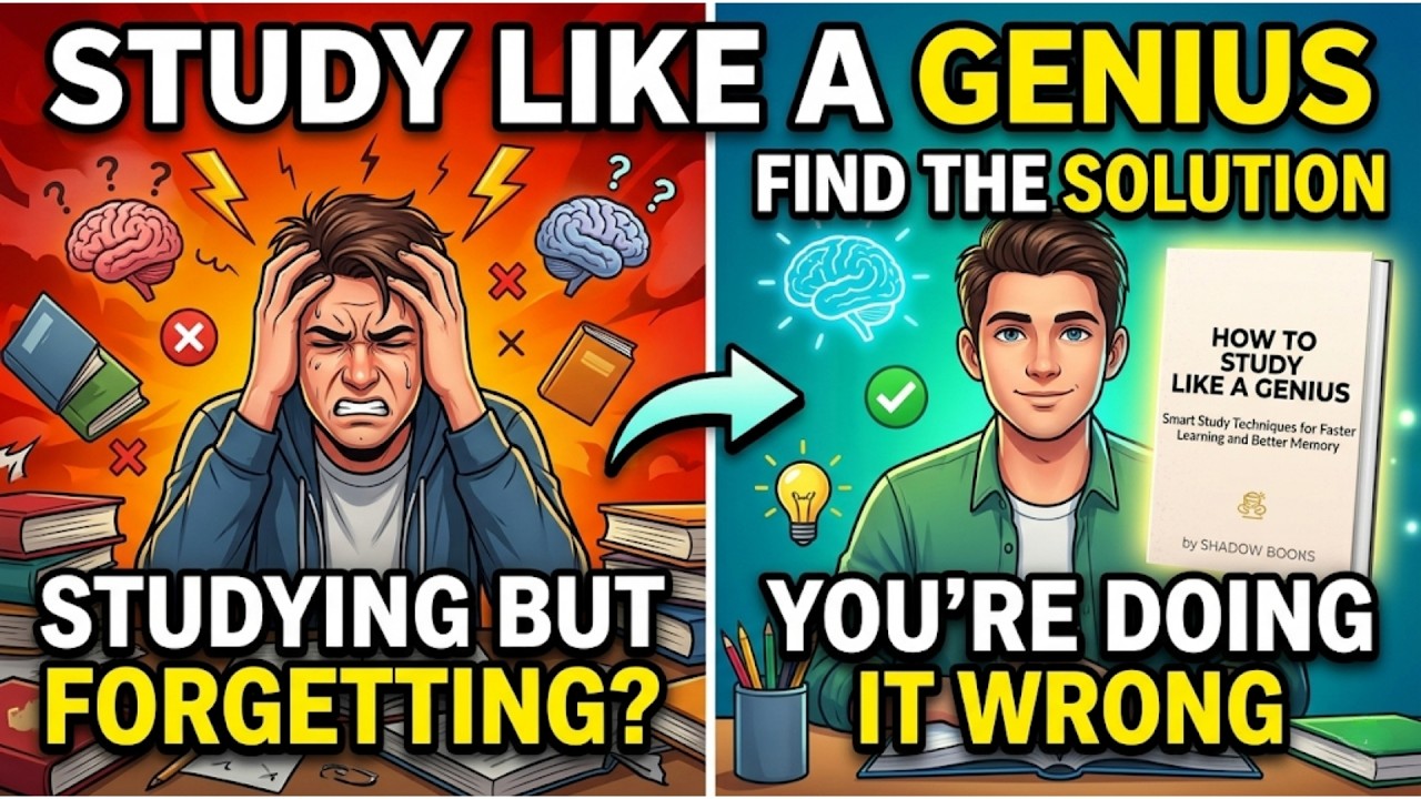 Study Smarter Not Harder l How to Remember Everything You Study (Proven Method)