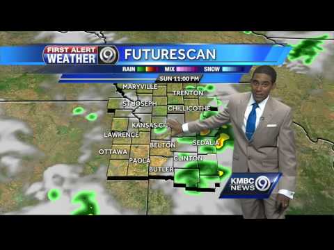 Warmer temperatures, late showers possible