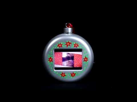 48154 Mr. Christmas Video Ornament - Silver