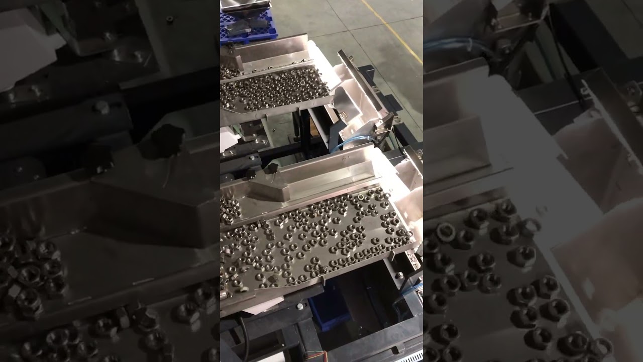 Do you know how to pack these big bolts and nuts into boxes? --Focus Machinery