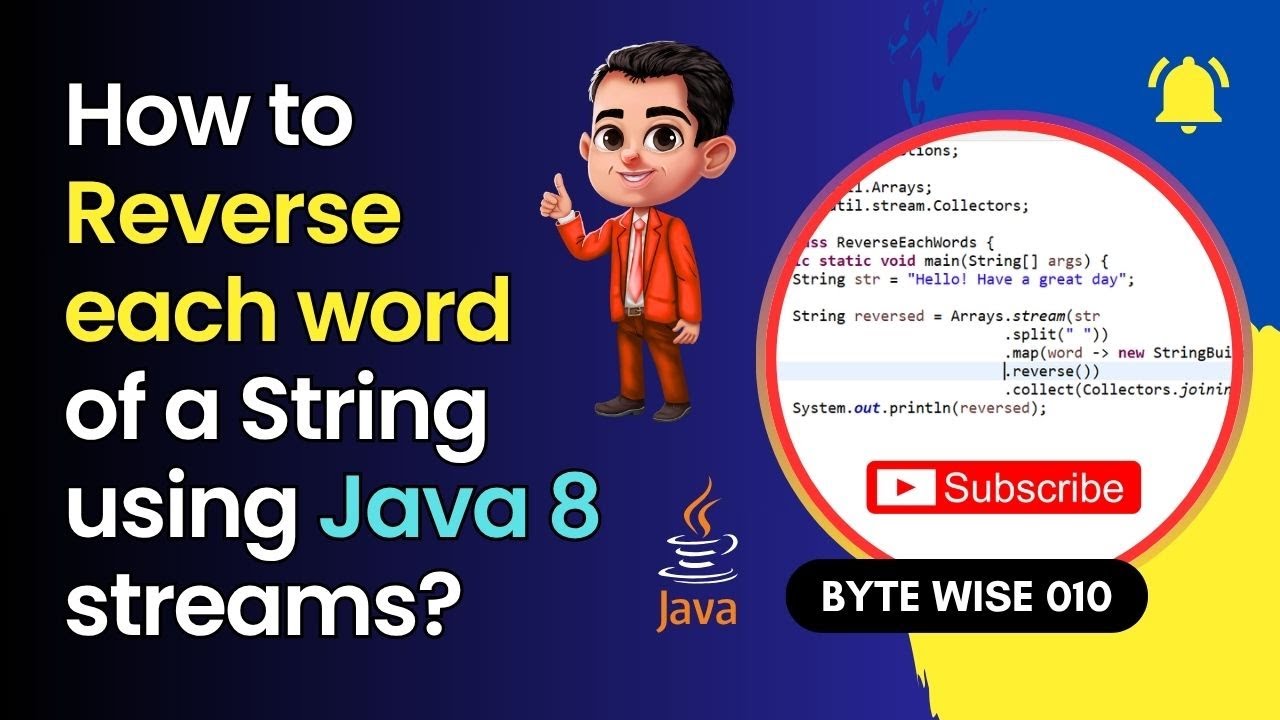 Java 8 Streams: Reverse Each Word in a String!