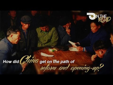How did China get on the path of reform and opening-up?