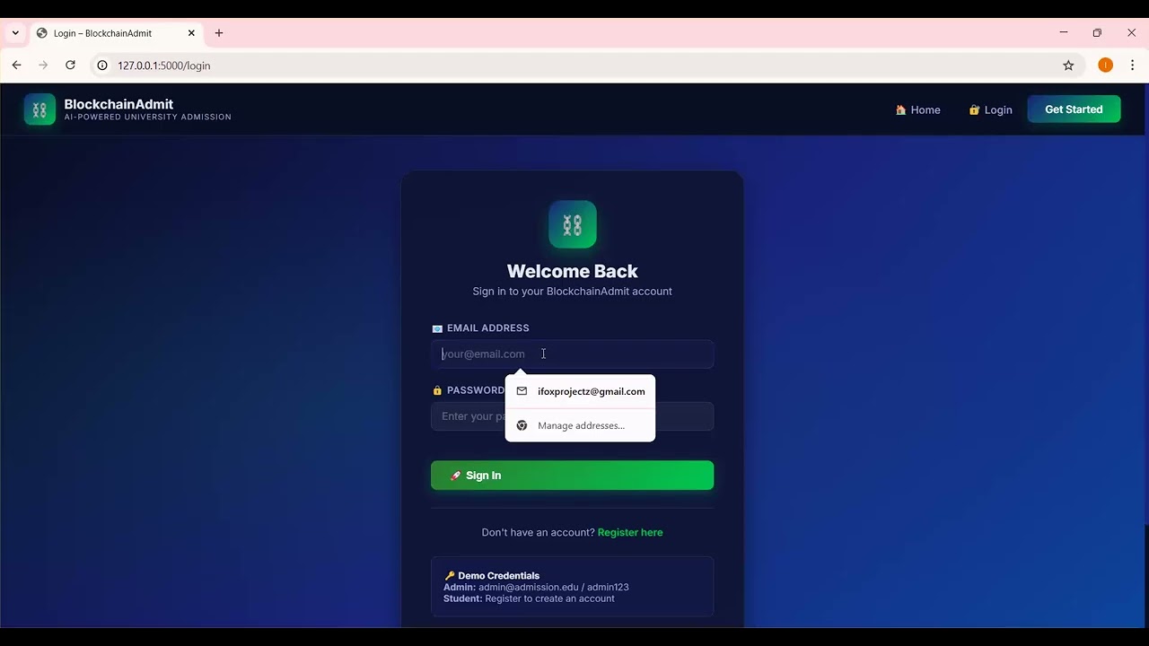 Blockchain Based Certificate Verification System