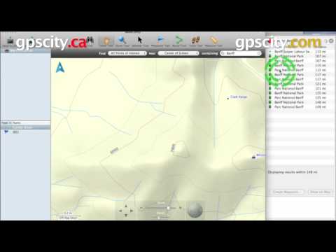 Garmin Basecamp Software: Find Function @ gpscity.com