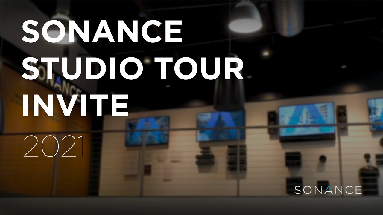 Sonance | Studio Tour Invite