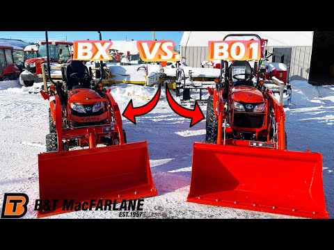 WHEN Should You Size Up Your Tractor? | Kubota BX vs. B01