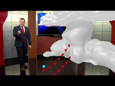 How to safely measure hail during a storm
