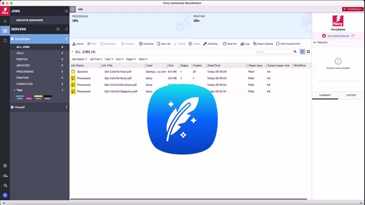 Fiery Scribe Quickstart