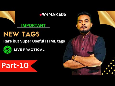 NEW TAGS OF HTML5 FOR WEBSITE- 2023 #10