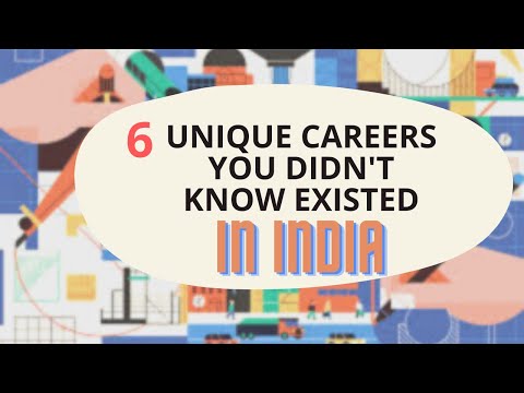 6 Most Unique Career Options in India | Unique Jobs in India | Best Career Options in India