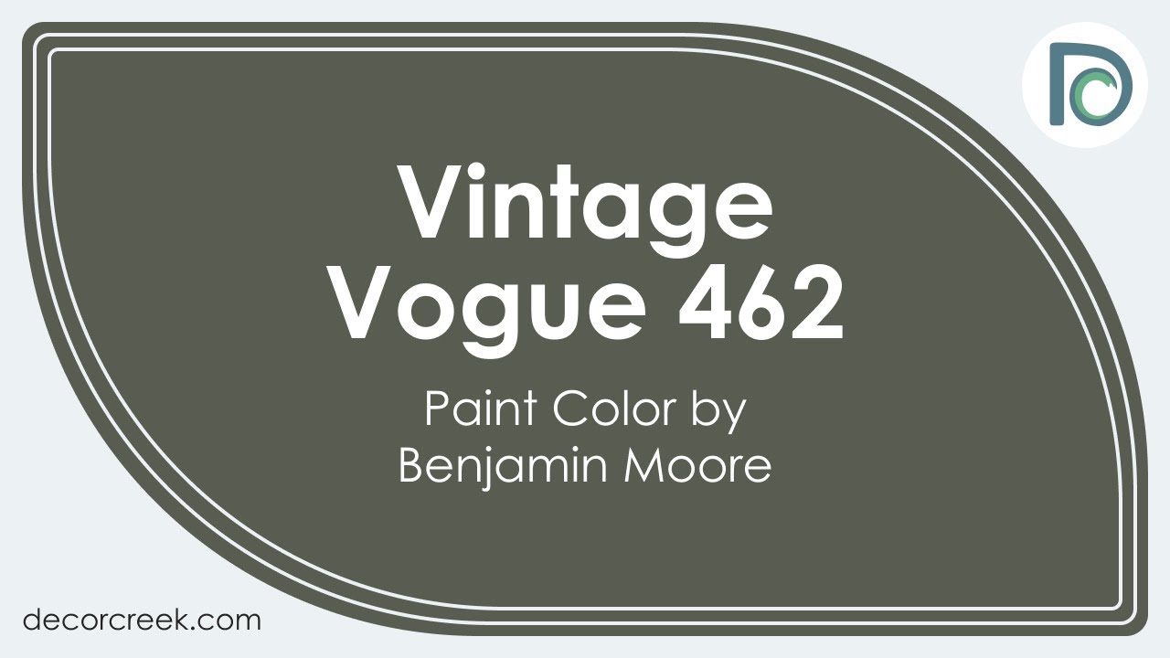 Vintage Vogue 462 by Benjamin Moore