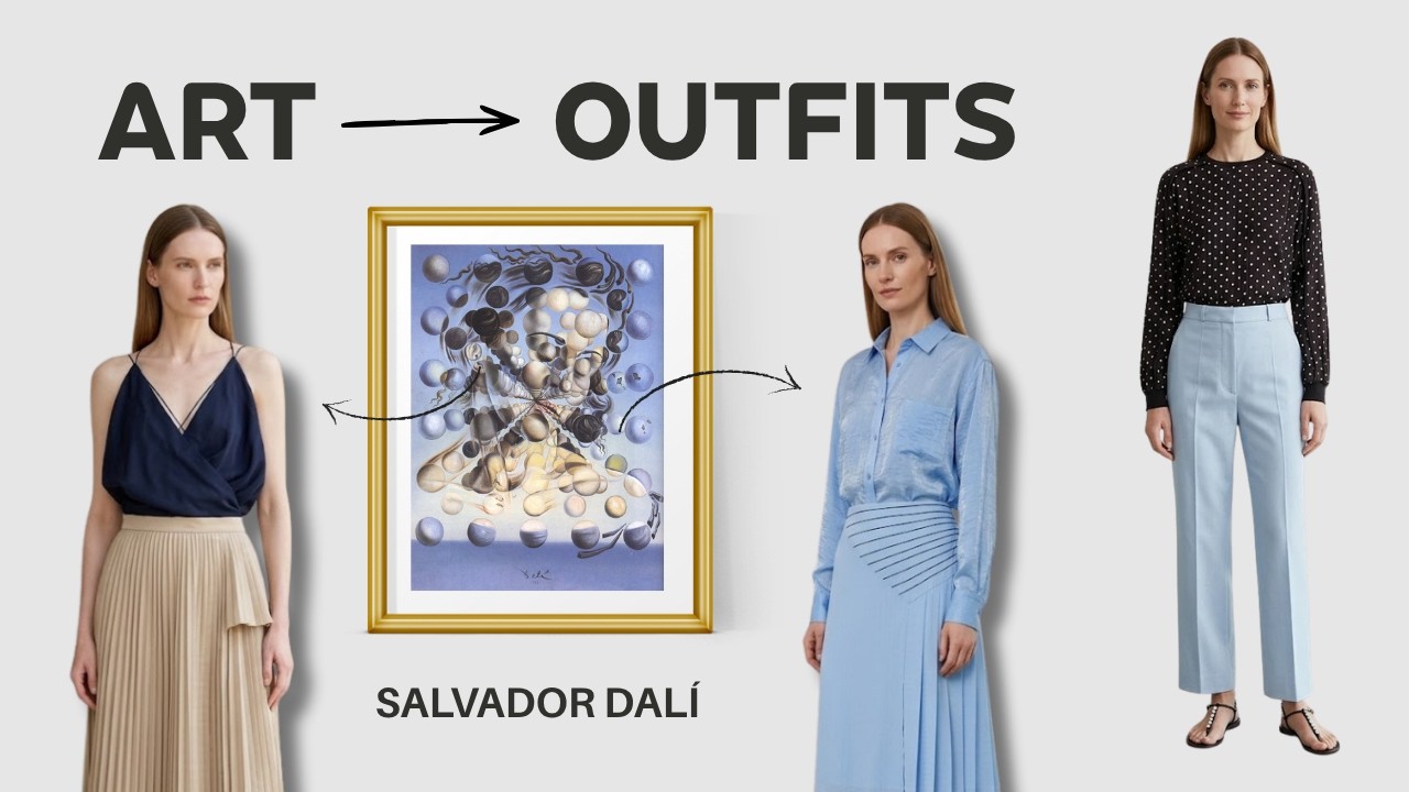 Spring Capsule Wardrobe: 10 Pieces, 21 Outfits Inspired by Dalí