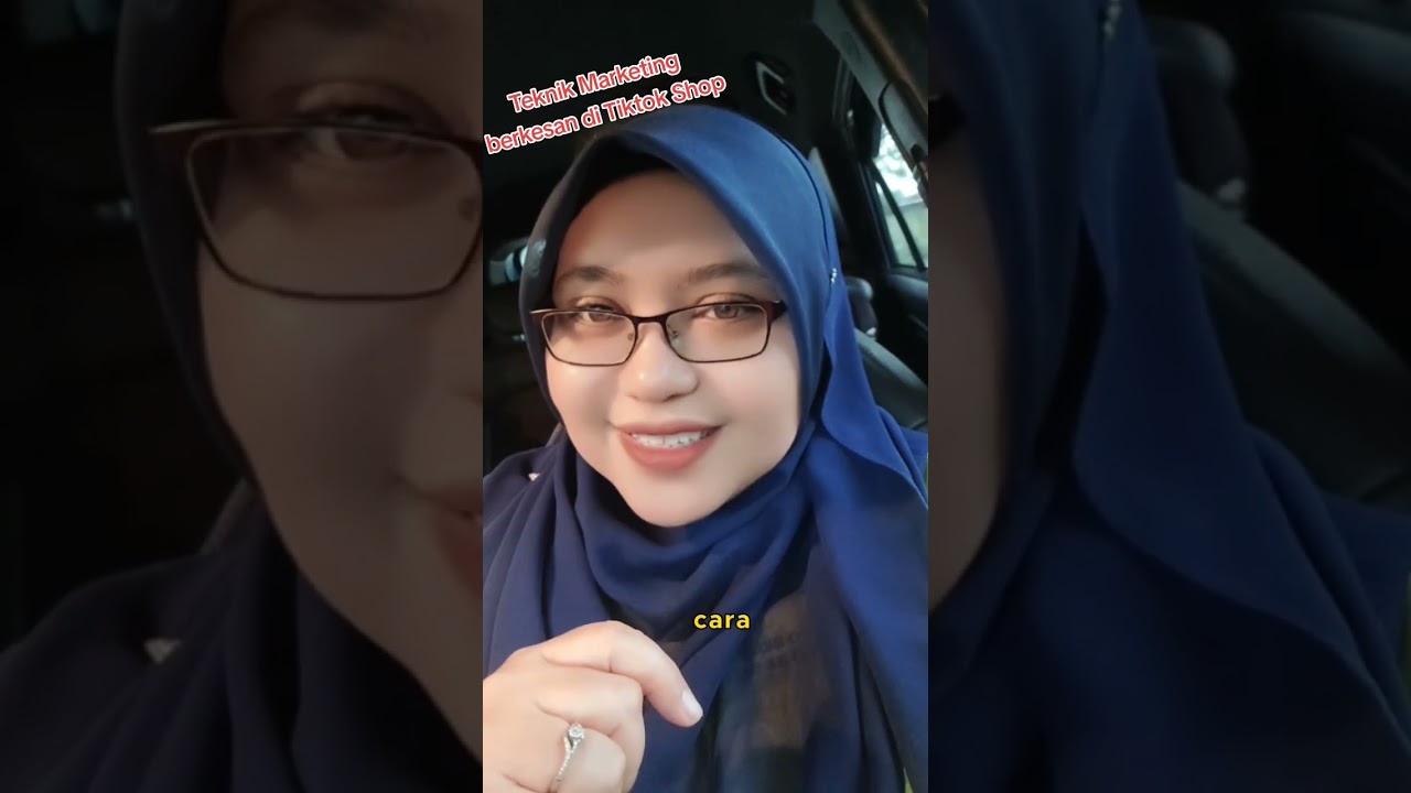 Nak belajar tak teknik marketing melalui TikTok Shop?  #izahyasan #tiktokshop