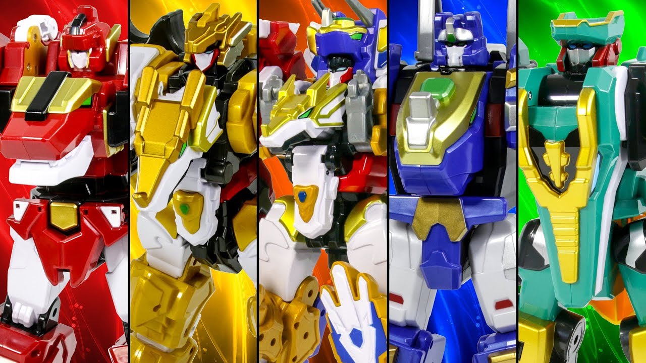 DinoCore Evolution All Fighter MegaZord 4in1 Ultimate KingDino Toy Transformation
