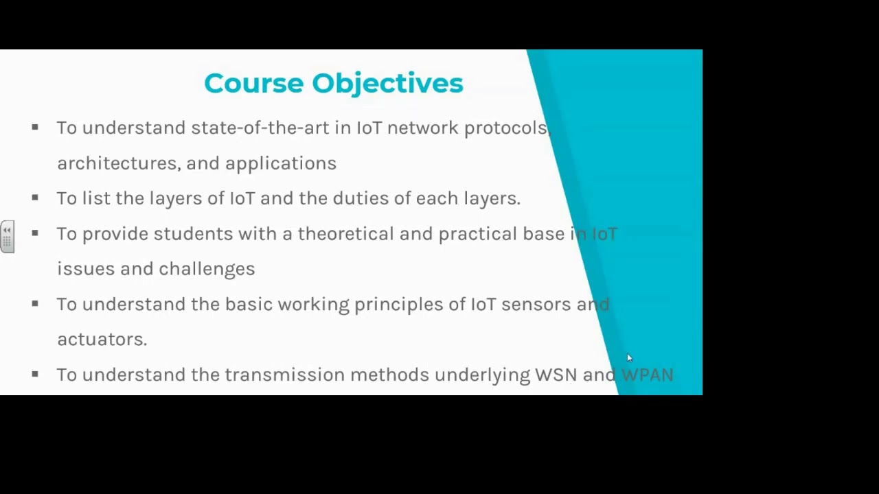 1 IoT Syllabus discussion