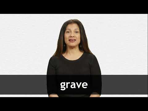 Traducción en inglés de “GRAVE” | Collins Diccionario español-inglés