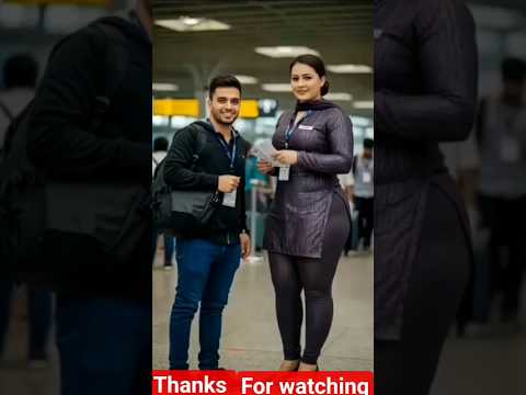 "Airport Pe Pehli Mulaqat – Ek Muskaan, Ek Kahani ✈️😊"