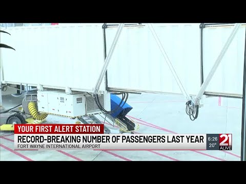 Fort Wayne International Airport celebrates record-breaking 2024