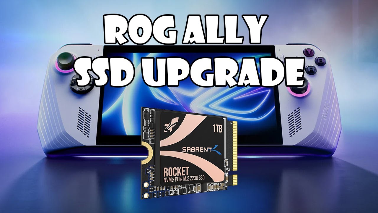 How to Replace NVME SSD Drive in ROG Ally | Step by Step Tutorial